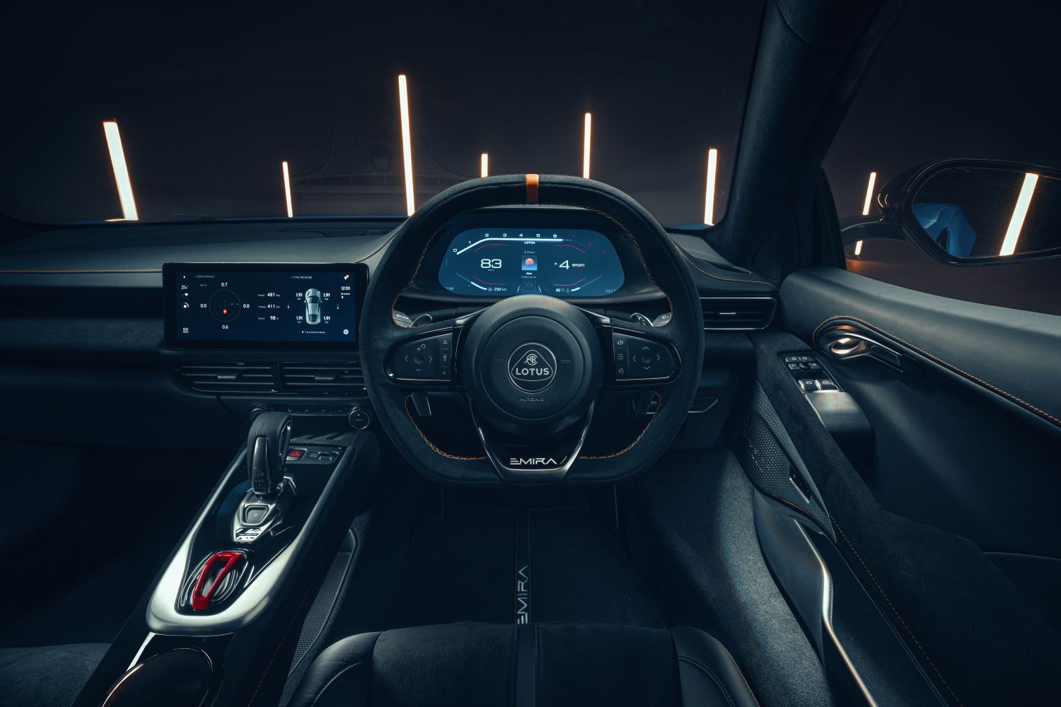 Lotus Emira technical specifications and fuel economy